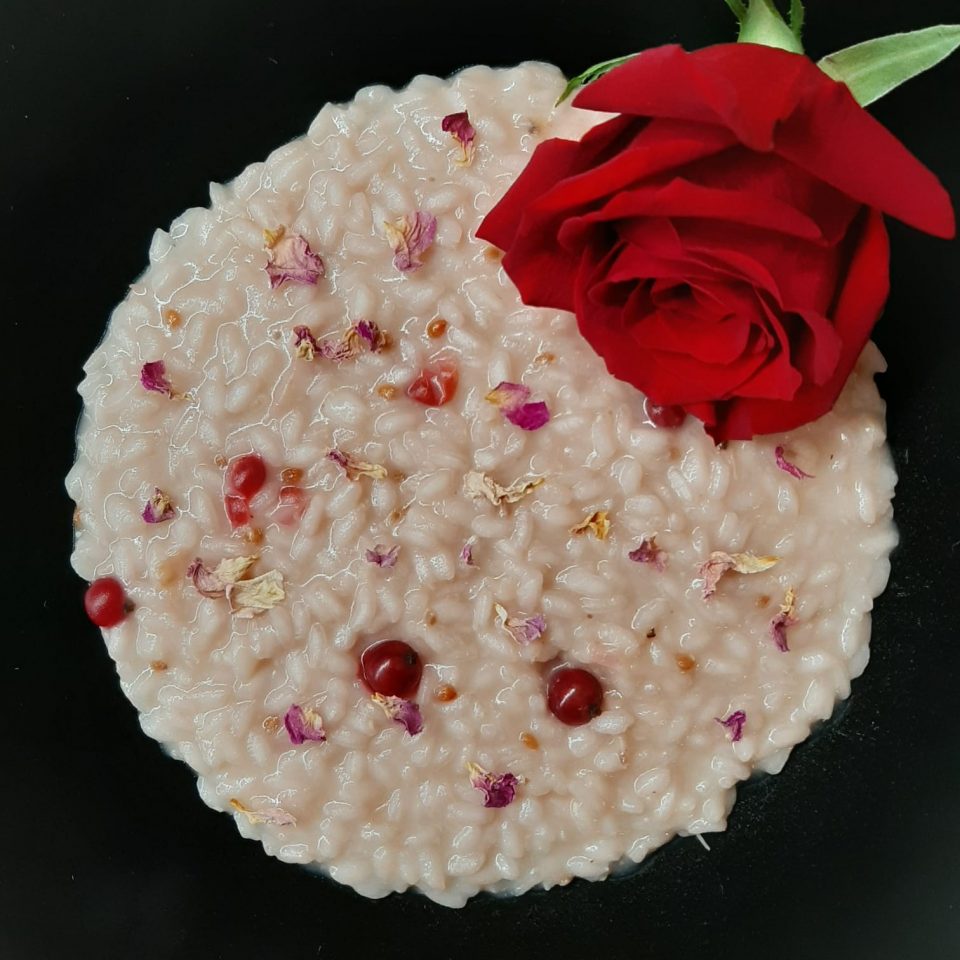 Risotto alle rose – Risotto with roses – Wine Corner Mag